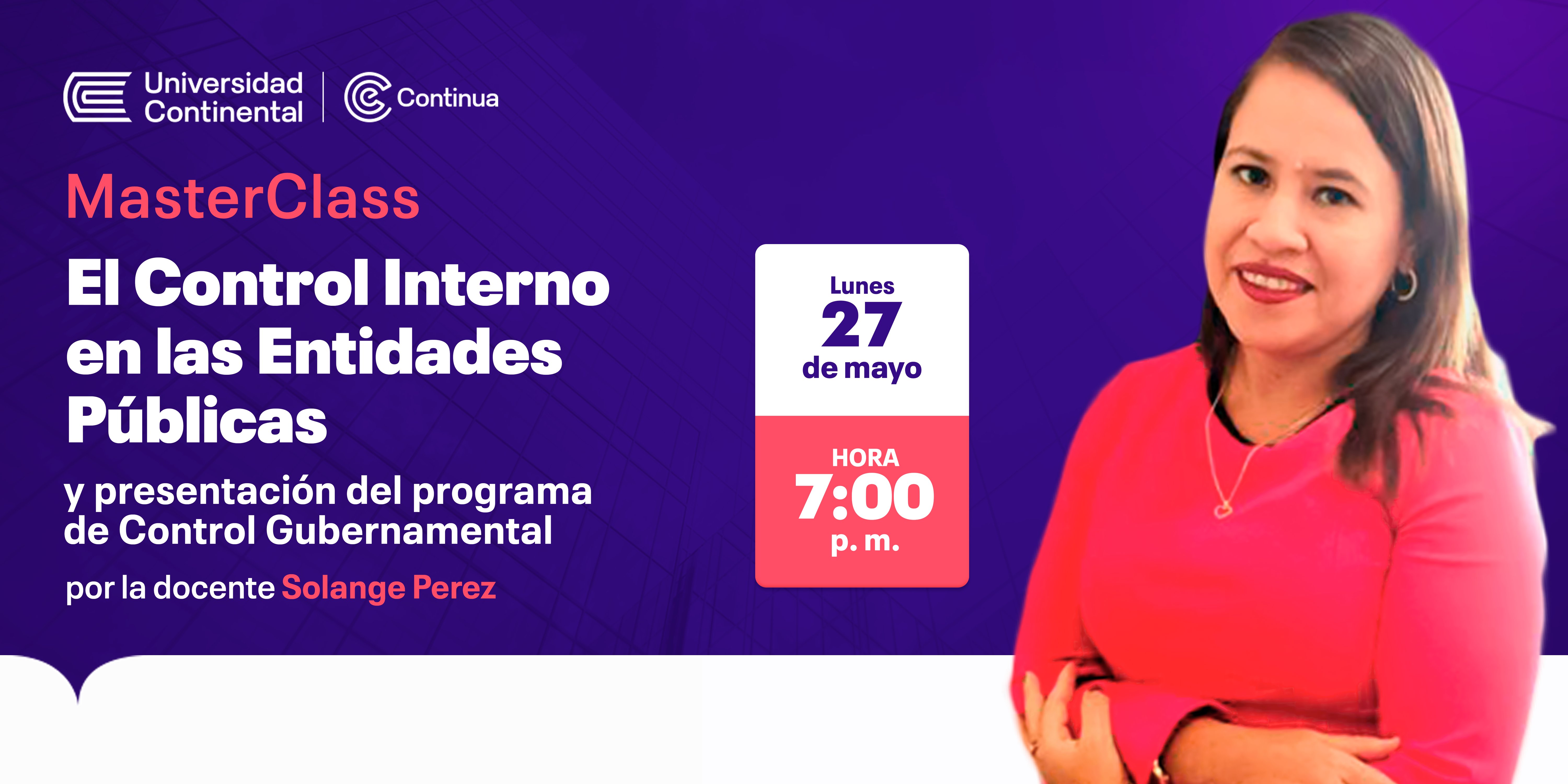 Evento: Control Interno en las Entidades Públicas